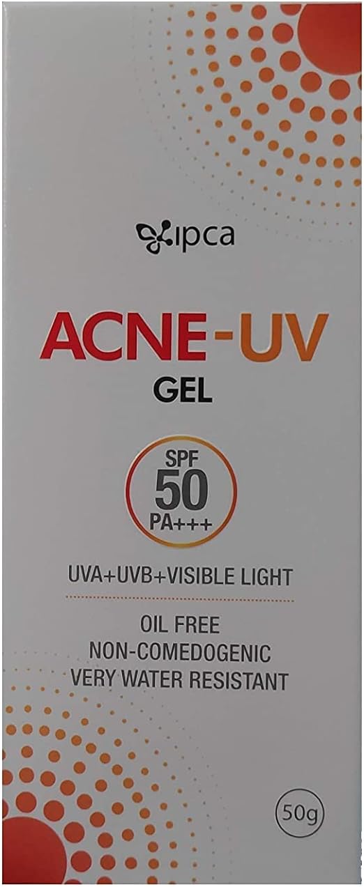 IPCA Acne UV SPF 50 Sunscreen Gel PA+++ - 50g – Dealderma