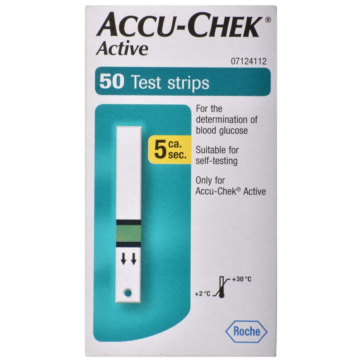 Accu-Chek Active - Pack of 50 Strips – Dealderma