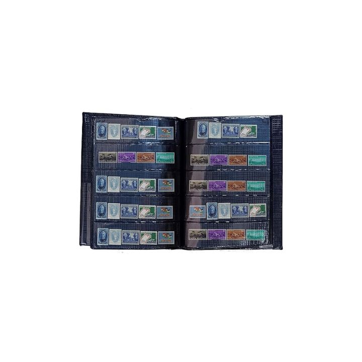 Lewano® Stamp Collection Album 20 Pages(10 Sheet) (400 to 600 Stamp Ca ...